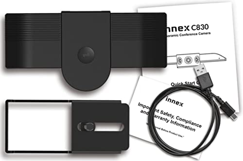 Cámara web panorámica 4K Innex C830 Pro Visión de 180° a 75° – Lapson ...