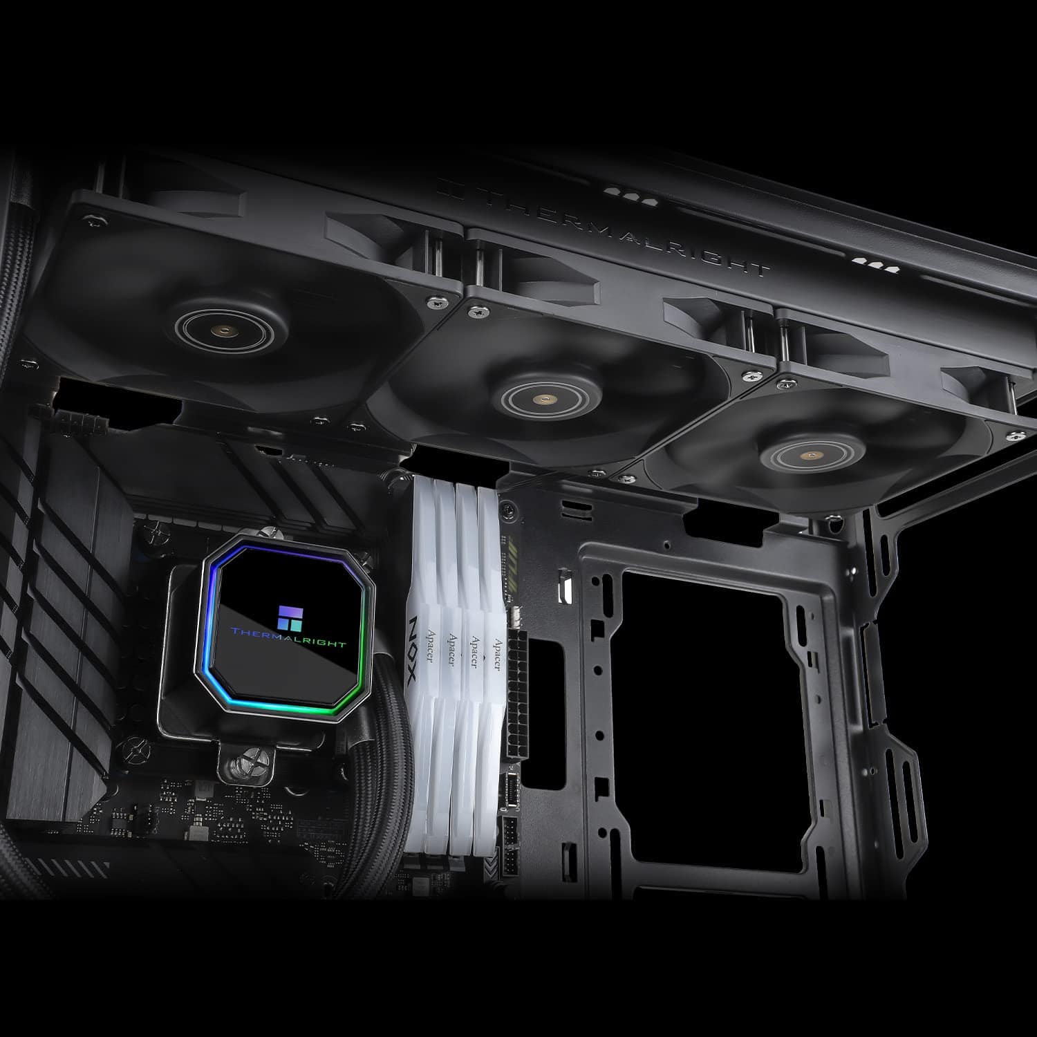 Thermalright Frozen Prism 360 Enfriador de agua AIO negro, – Lapson México