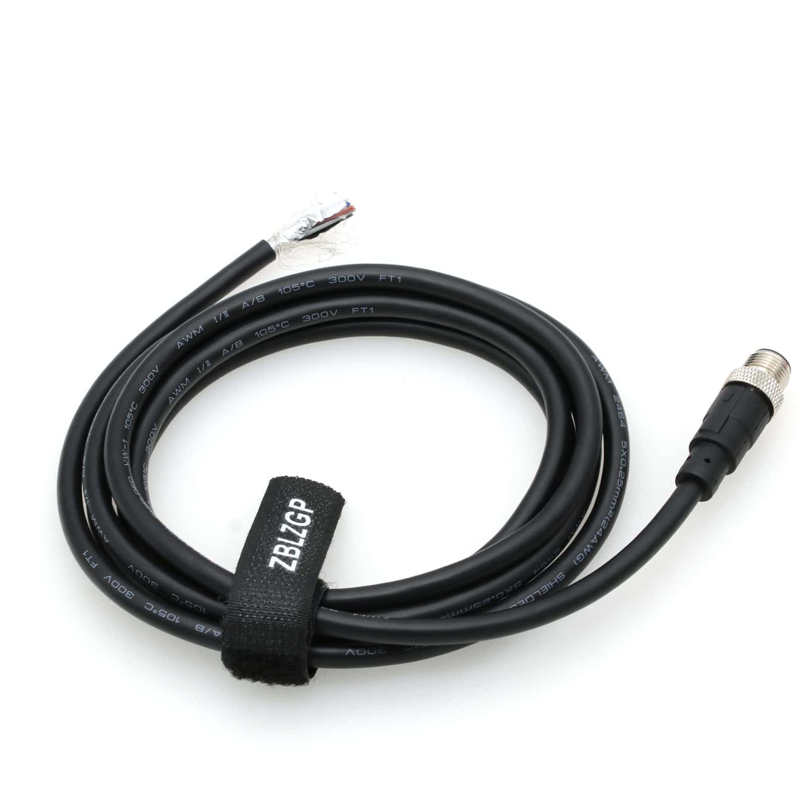 Conector de Sensor Industrial Macho de 5 Pines ZBLZGP M12 – Lapson México