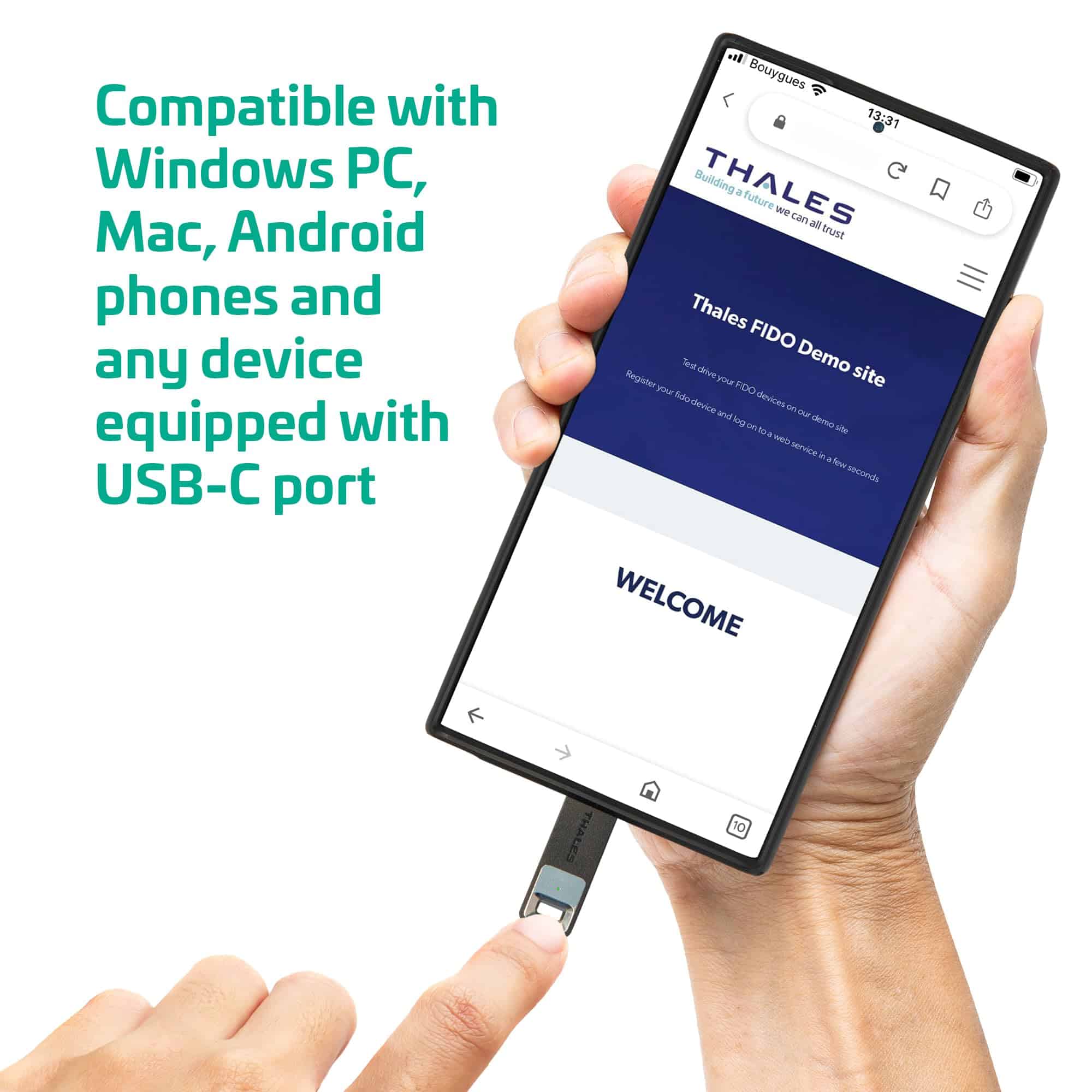 Thales – SafeNet eToken Fusion – Llave de seguridad – Lapson México