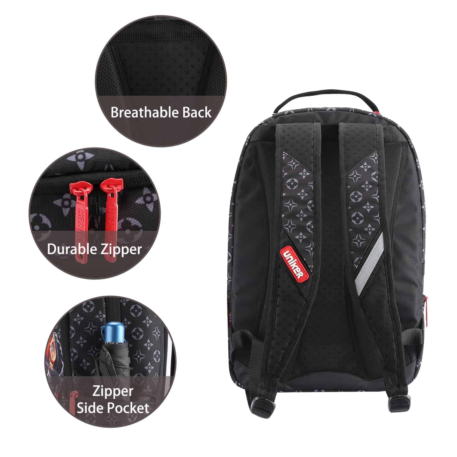 Mochila de Viaje para Laptop UNIKER, Mochila de Graffiti – Lapson México