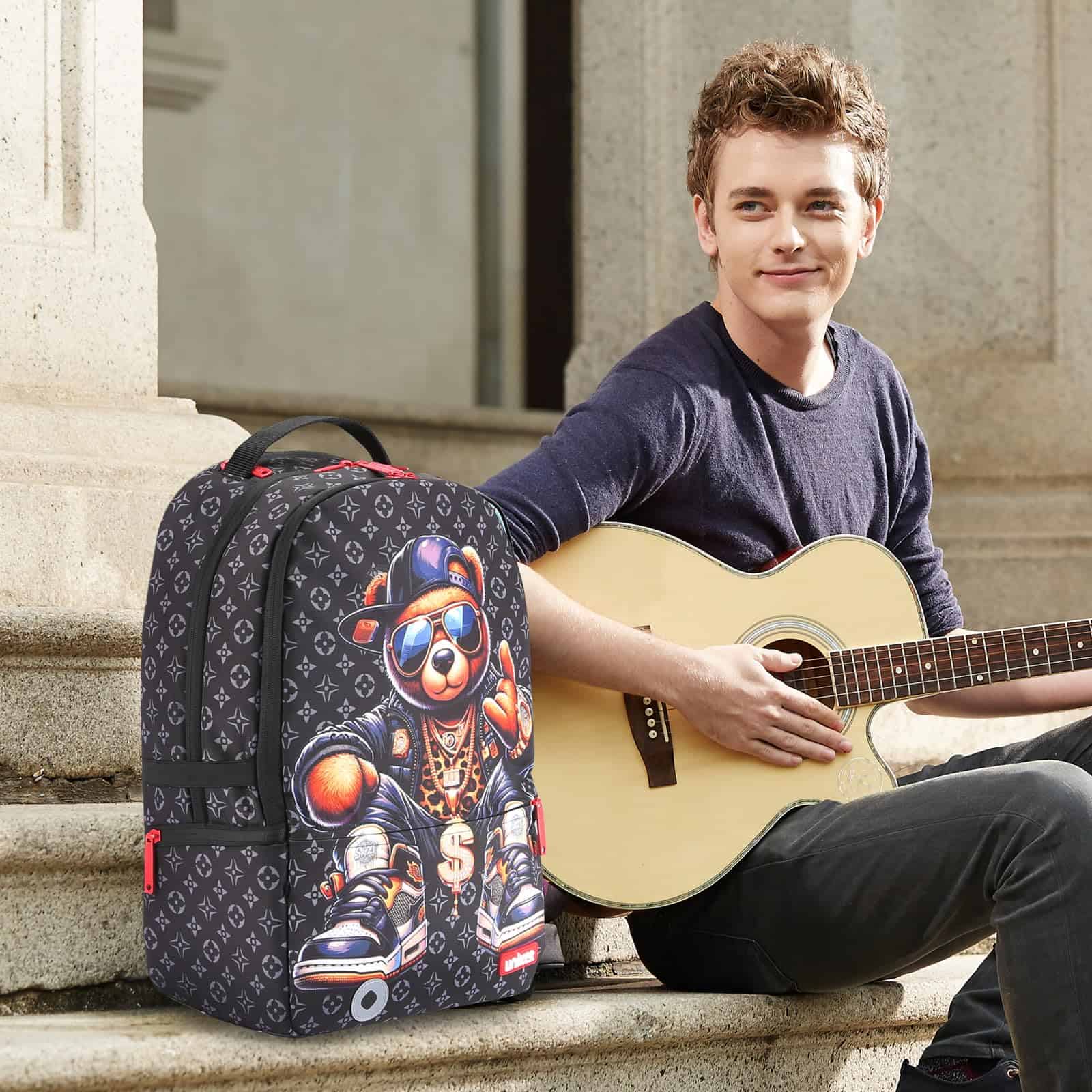 Mochila de Viaje para Laptop UNIKER, Mochila de Graffiti – Lapson México